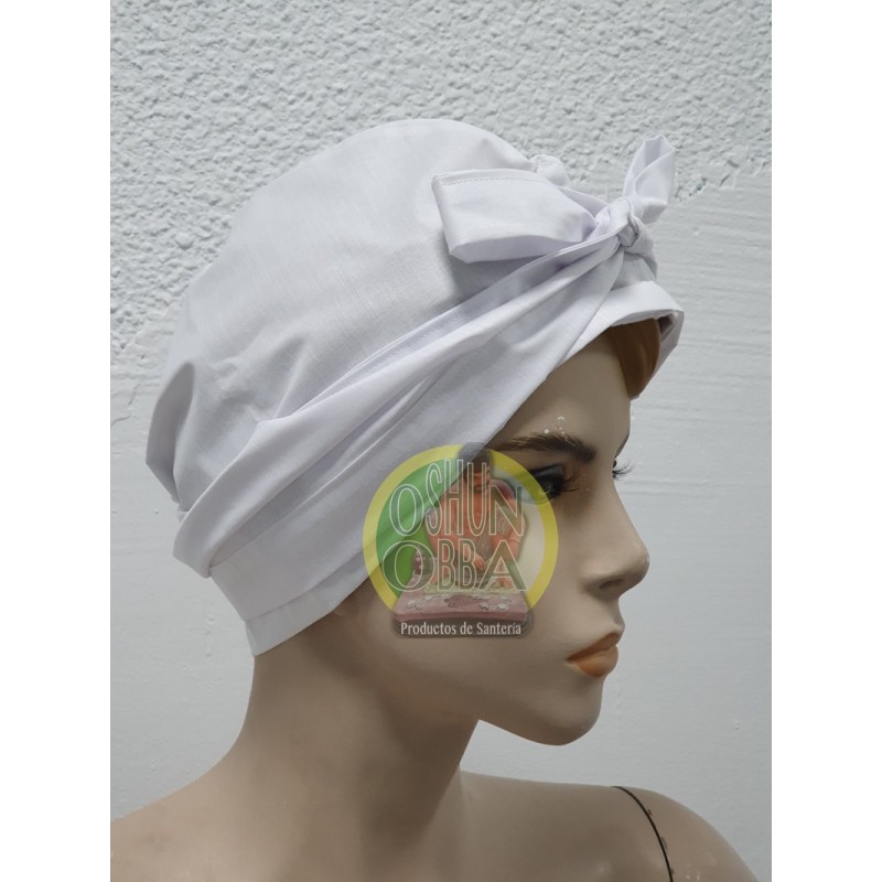 Pañuelo unisex blanco ajustable